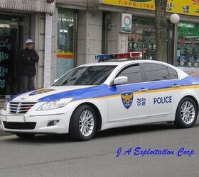 Hyundai Genesis Police Cruiser Debuts in Korea | AutoGuide.com