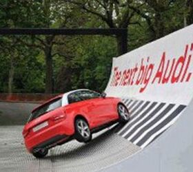 Audi Stunt Drivers Roll A1 During Demonstration | AutoGuide.com