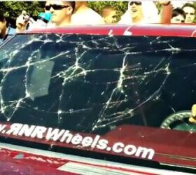 Sound System Battle Busts Windshield- Video | AutoGuide.com