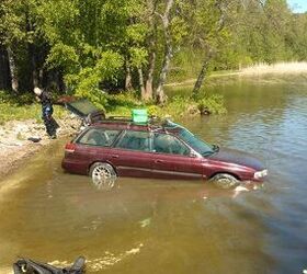 Drowned Subaru Legacy Starts on First Try | AutoGuide.com
