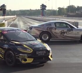 Watch a Ford Mustang Cobra Jet Race a GRC Fiesta ST | AutoGuide.com