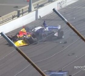 Watch a Huge Crash at the Start of the 2014 IndyCar Grand Prix of ...