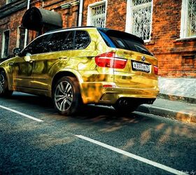 Gold And Chrome Wrapped Cars All the Rage In Russia | AutoGuide.com