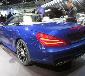2017 Mercedes SL Facelift Officially Drops its Top in Los Angeles ...