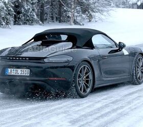 2019 Porsche 718 Boxster Spyder Spied Testing a Flat-Six Engine ...