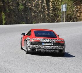 Audi R8 Spied Testing Its Facelift in Spain | AutoGuide.com