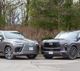 Infiniti QX80 vs Lexus LX 600 Comparison: Big SUVs, Big Luxury ...