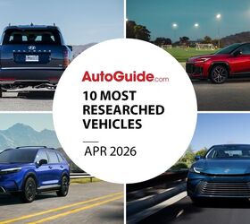 Most Researched Vehicles: April 2026 | AutoGuide.com
