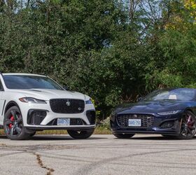 Jaguar F-Type R vs F-Pace SVR: Goodbye V8 | AutoGuide.com